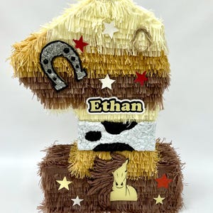 Cowboy/rodeo Piñata - Etsy