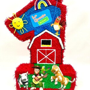 The Farm Piñata on Number 1 - Etsy