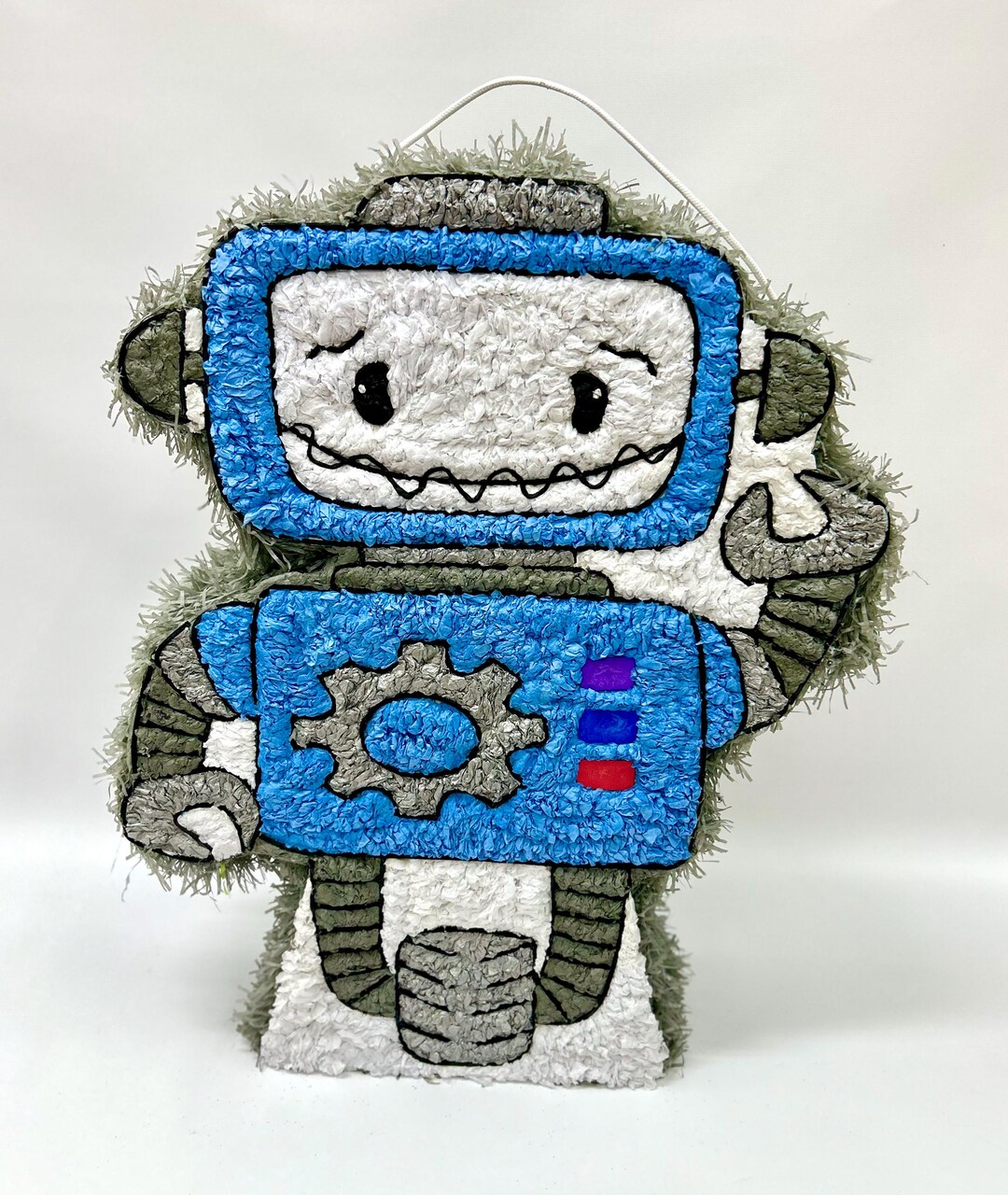 Robot Piñata, Robot Party Piñata - Etsy