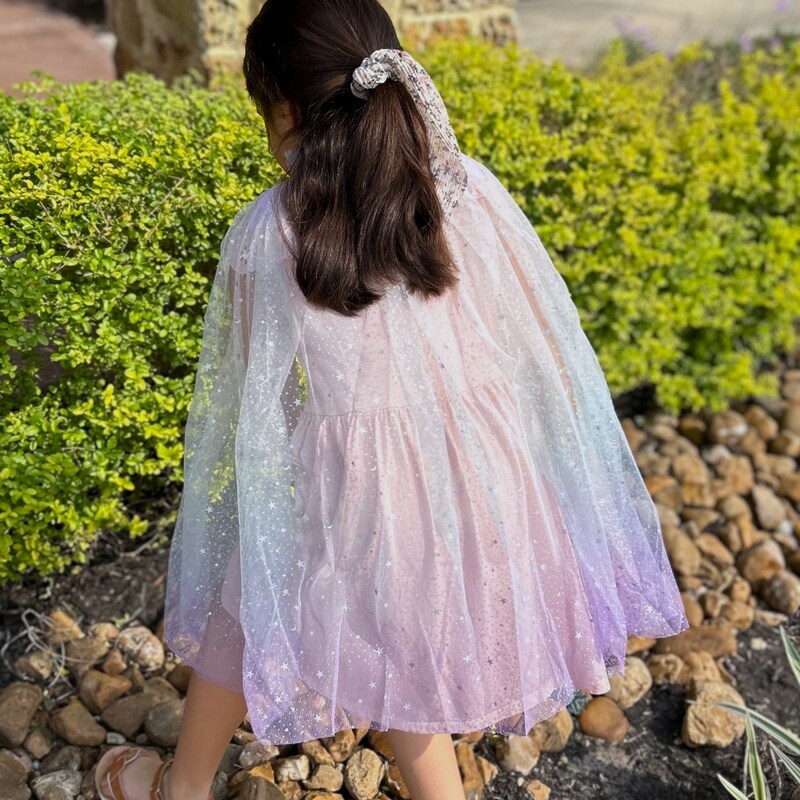 Pink Tulle Cape Kids - Etsy
