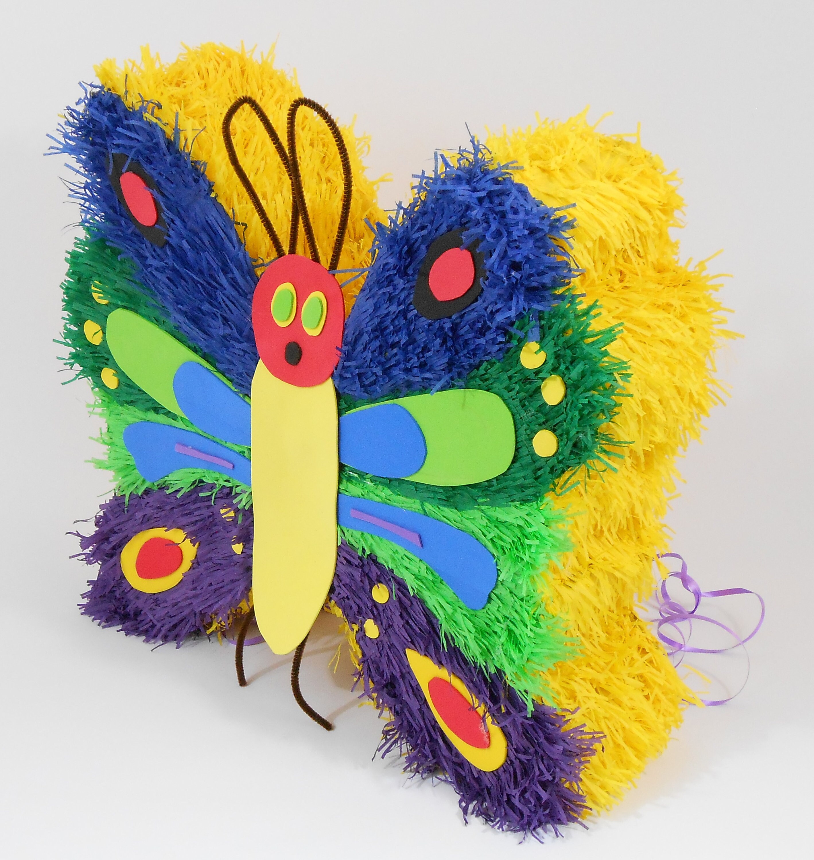 A Butterfly a Very Hungry Caterpillar Inspired Pinata - Etsy
