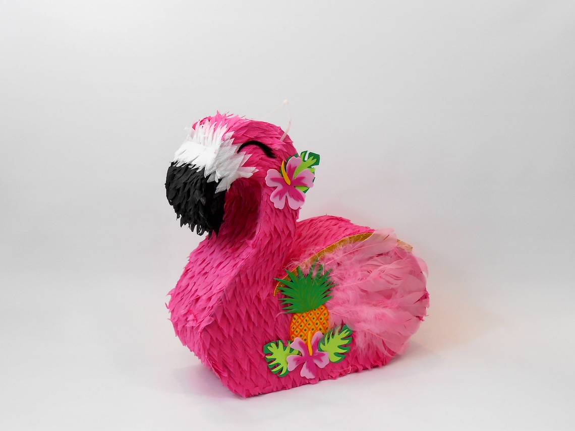 Large Flamingo Pinata/luao Aloha Pinata/flamingo Birthday/tropical ...