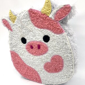 Squishmallow Inspired Cow Piñata/cute Piñata - Etsy
