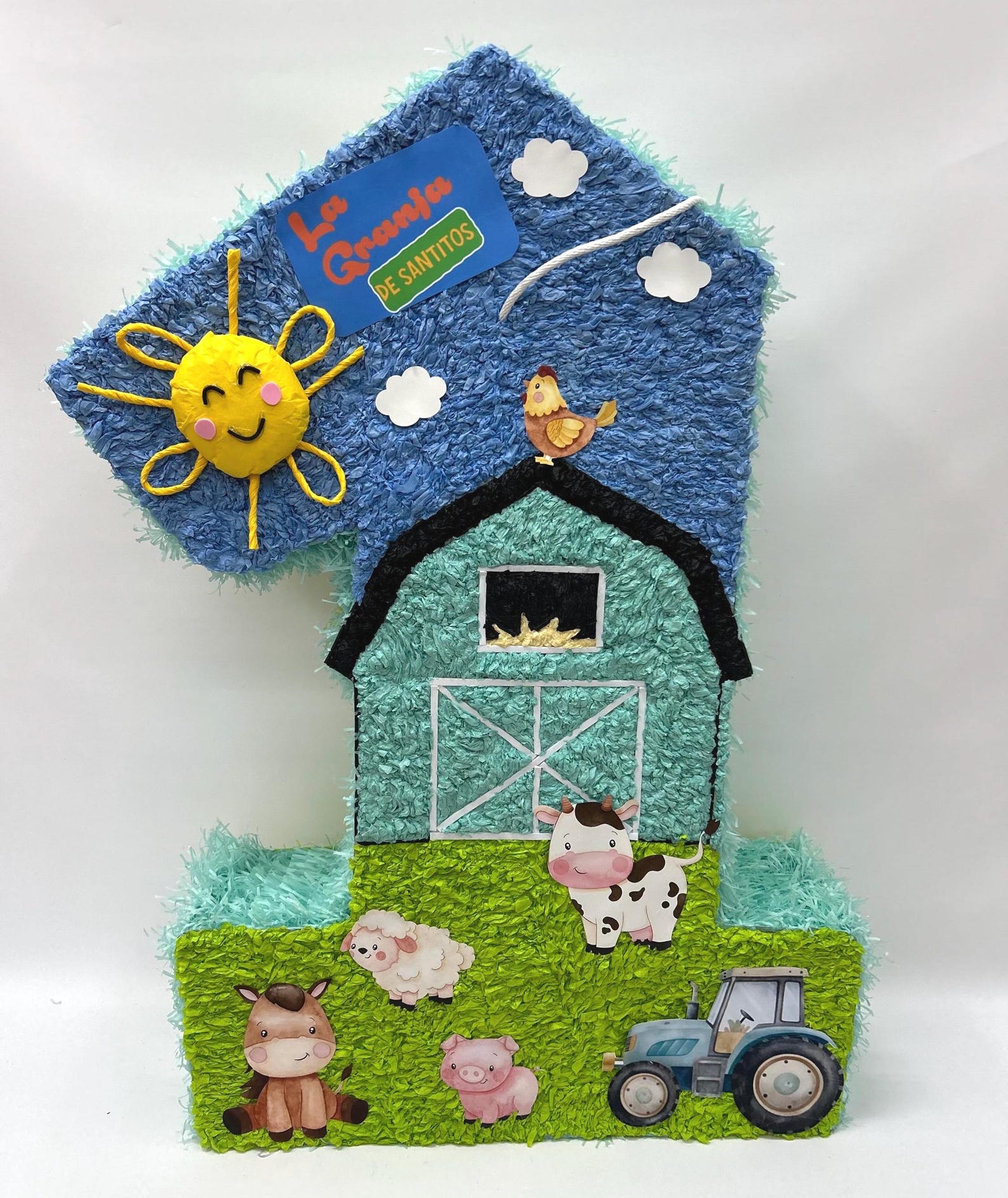 The Farm Piñata on Number 1 - Etsy