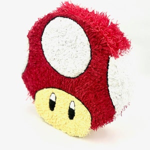 Red Toad Inspired Pinata/pinata Inspirada En Amigos De Mario Bros - Etsy