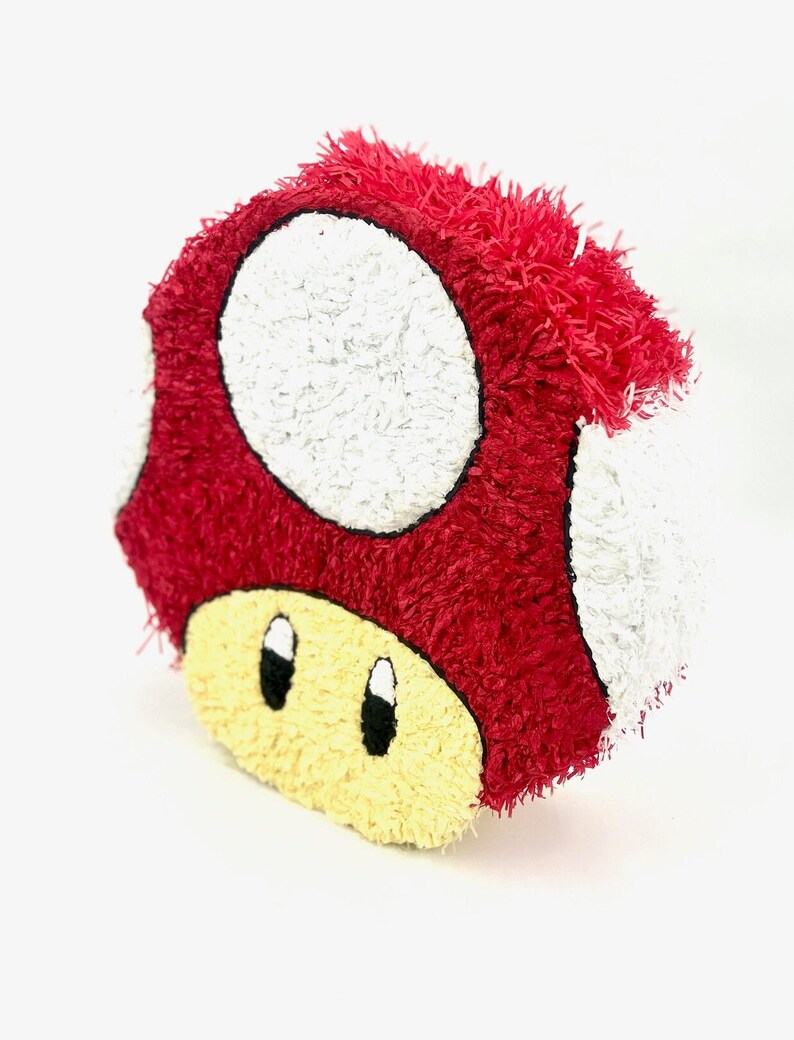 Red Toad Inspired Pinata/pinata Inspirada En Amigos De Mario Bros - Etsy