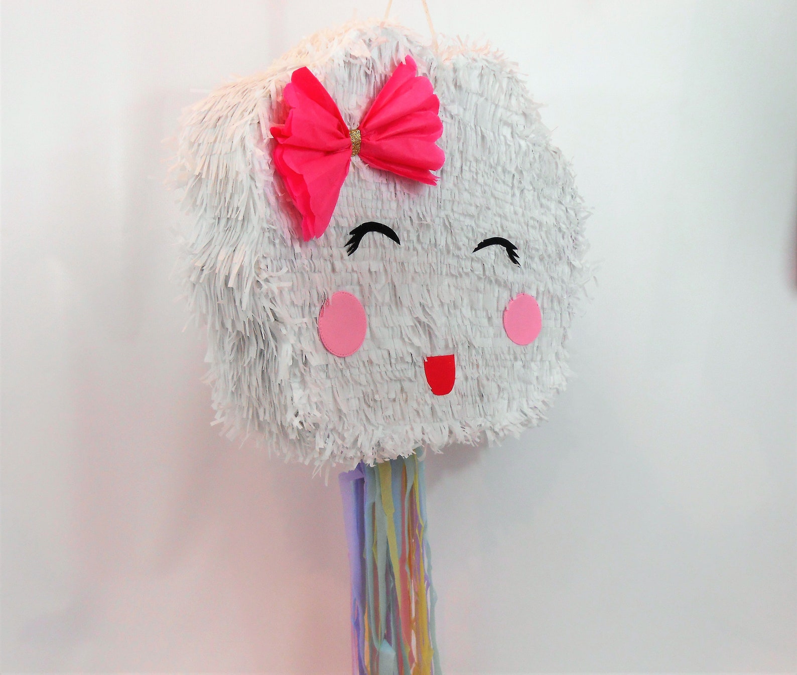 Cloud Rainbow Pinata Gender Reveal Cloud Rainbow Decoration - Etsy