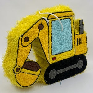 Excavator Construction Piñata - Etsy