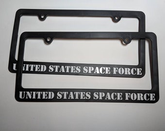 Space License Plate Frame - Etsy