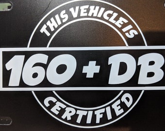 150 Db Certified Decal Sticker DC Audio Sterio 16 Different | Etsy