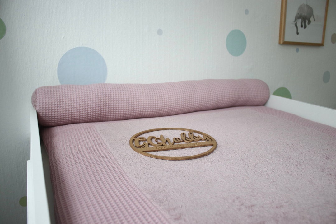 Changing Mat approx. 5 Cm Thick Baby Waffle Lpique Old Pink - Etsy