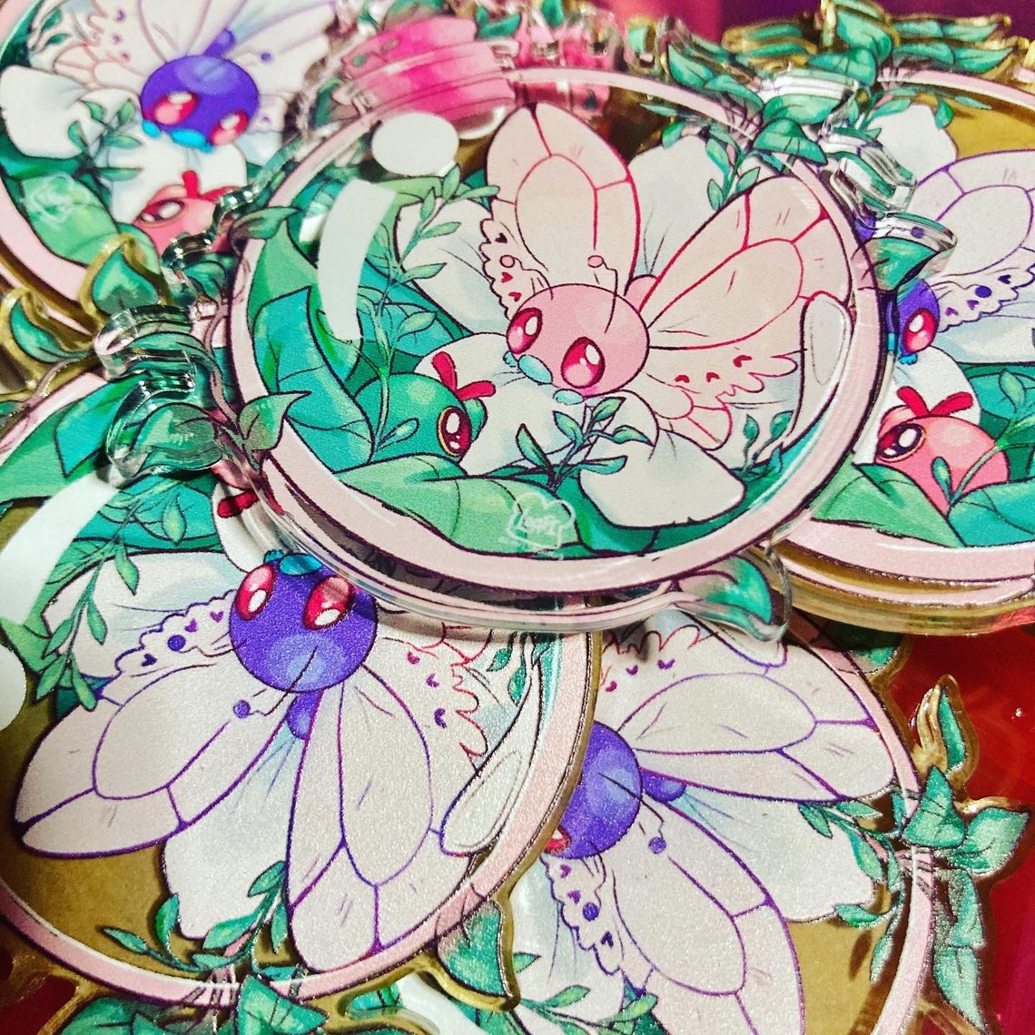 Clear 2.5 Acrylic Pokemon Charms - Etsy
