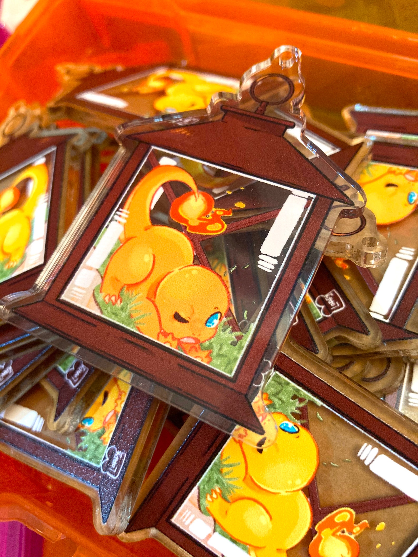 Clear 2.5 Acrylic Pokemon Charms - Etsy