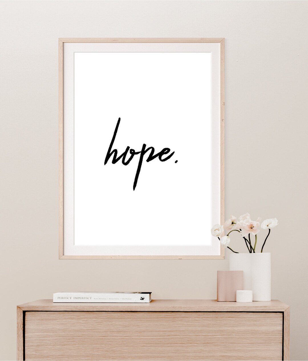 Hope Printable Art, Hope Poster, Typography Inspirational Print, Hope ...