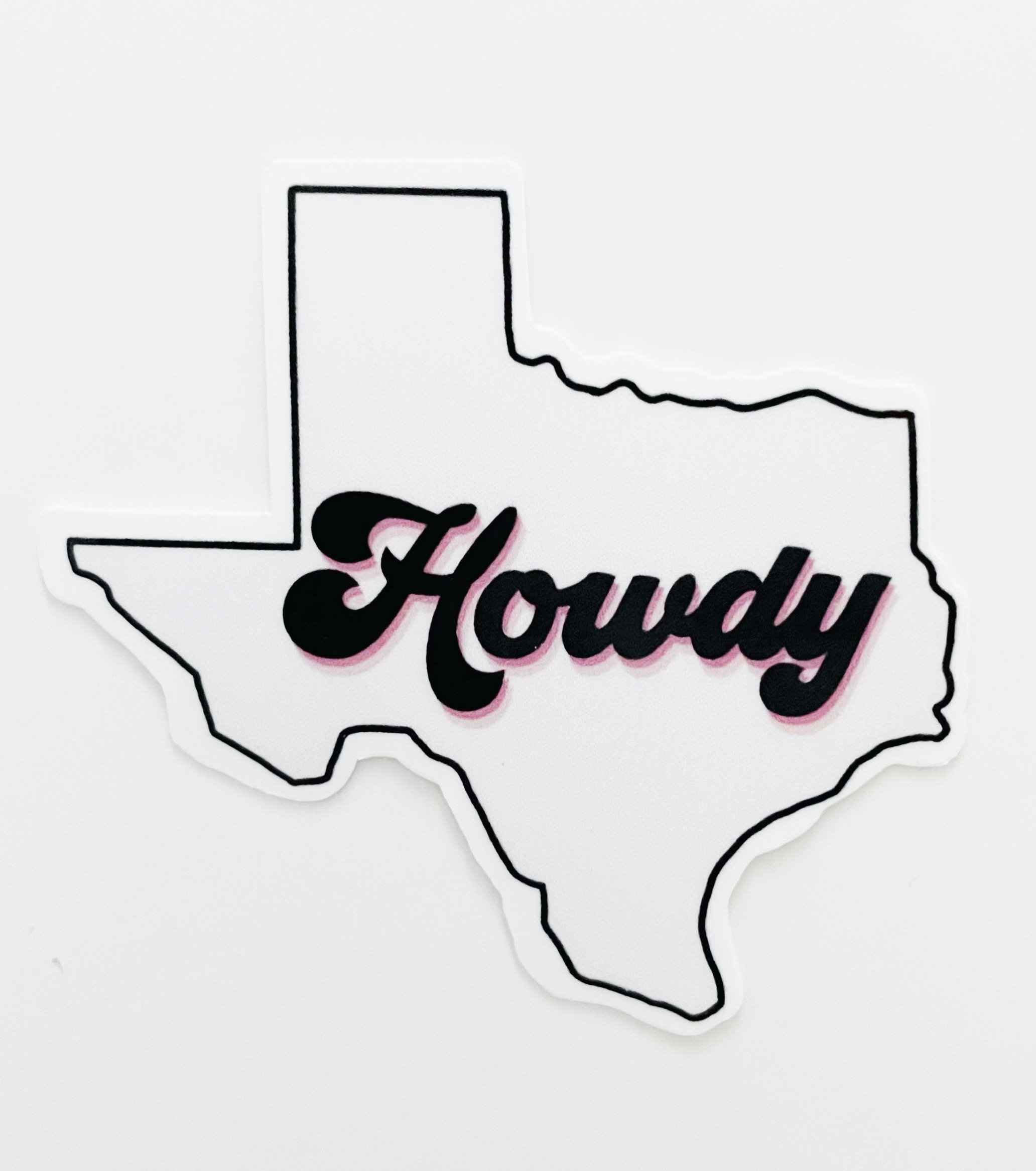 Howdy Texas Sticker | Etsy