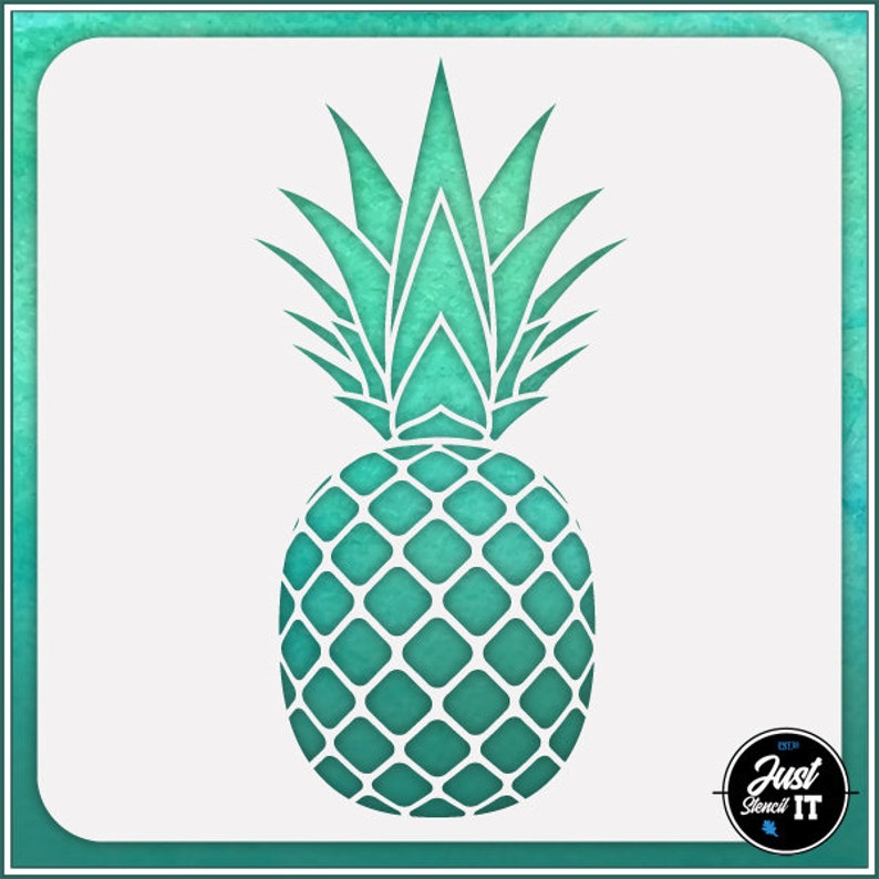 Pineapple 1 Durable and Reusable Stencil for DIY Painting - Etsy
