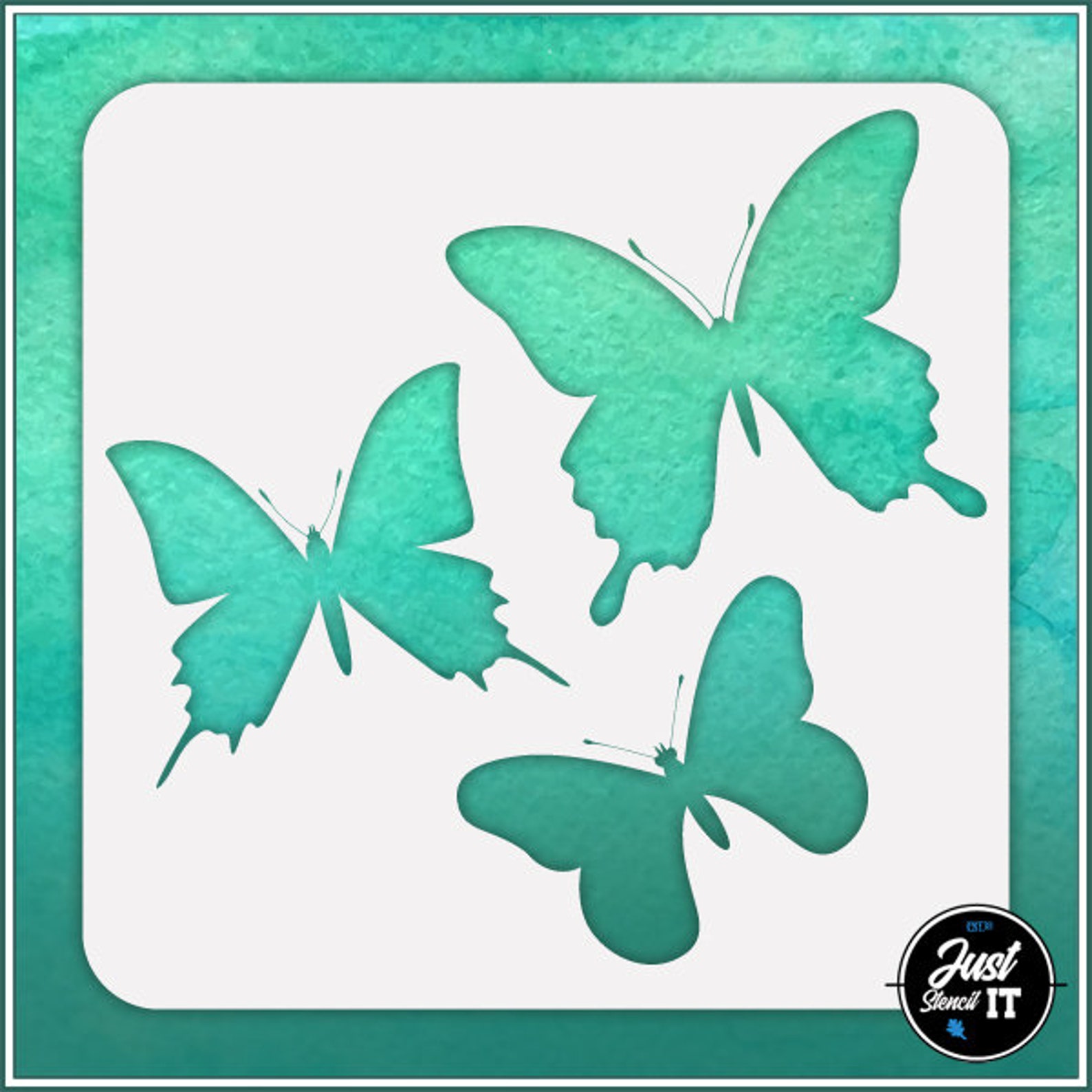 Butterflies 1 Durable and Reusable Stencil for DIY Painting - Etsy