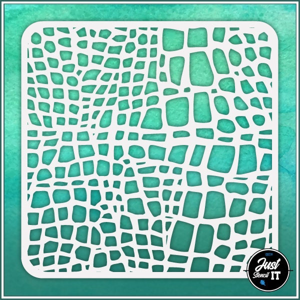 Snake Skin Stencil - Etsy