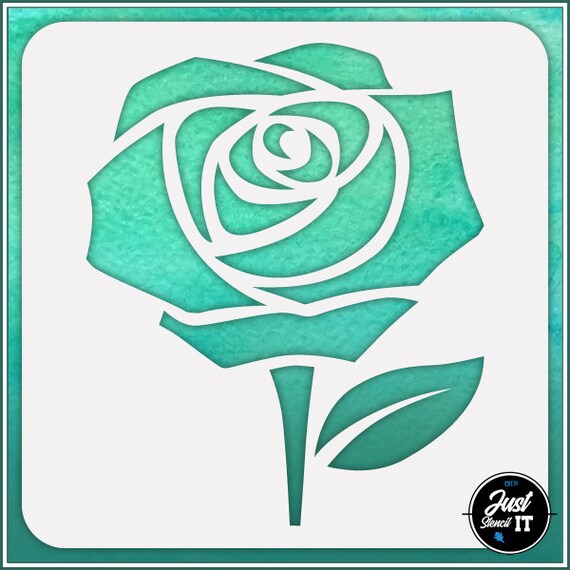 Rose 7 Durable and Reusable Stencil for DIY Painting - Etsy