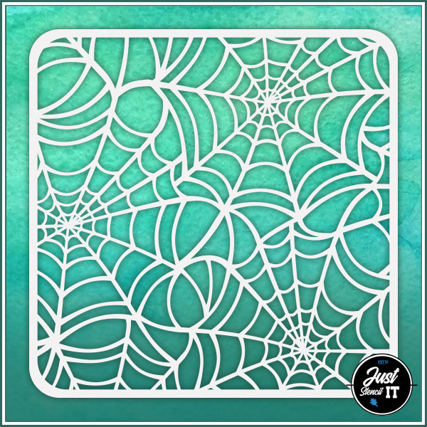 Spiderwebs 2 Durable and Reusable Stencil for DIY Painting - Etsy