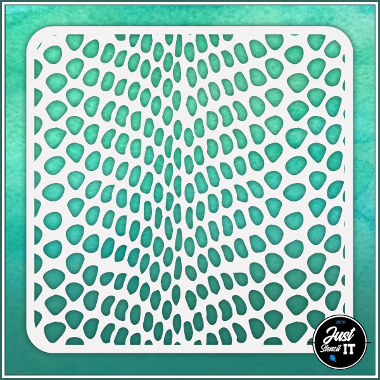 Snake Skin 3 Durable and Reusable Stencil for DIY Painting - Etsy