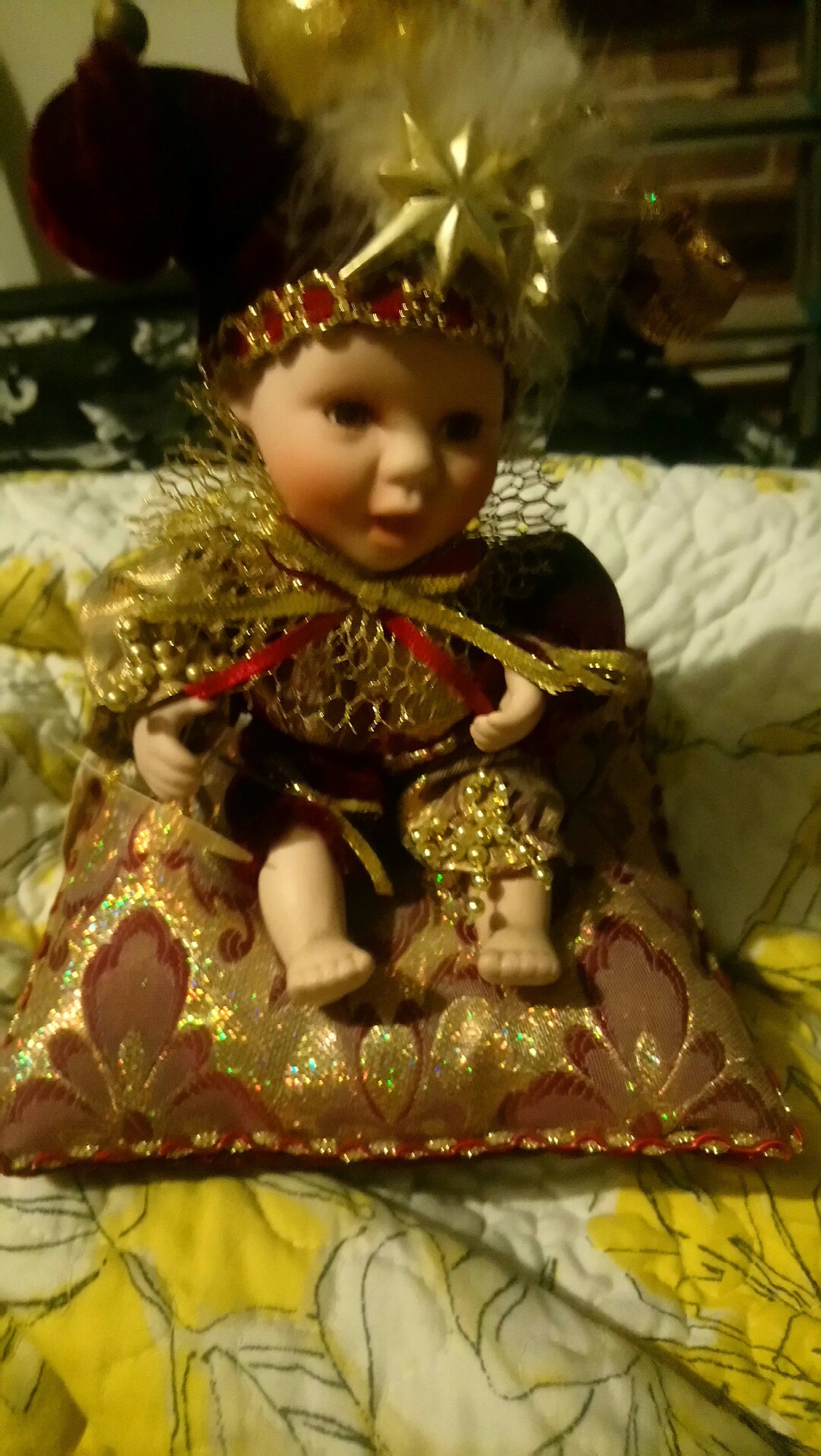 Animated Musical Moving Baby Jester - Etsy