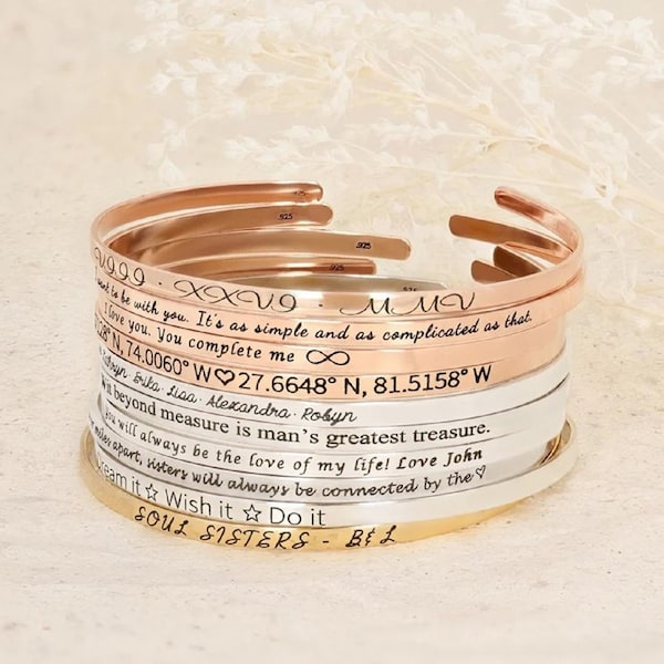 Cuff Bracelets for Women - Etsy