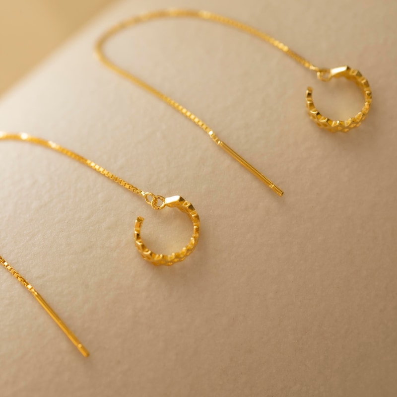 Chain Clip on Earrings - Etsy