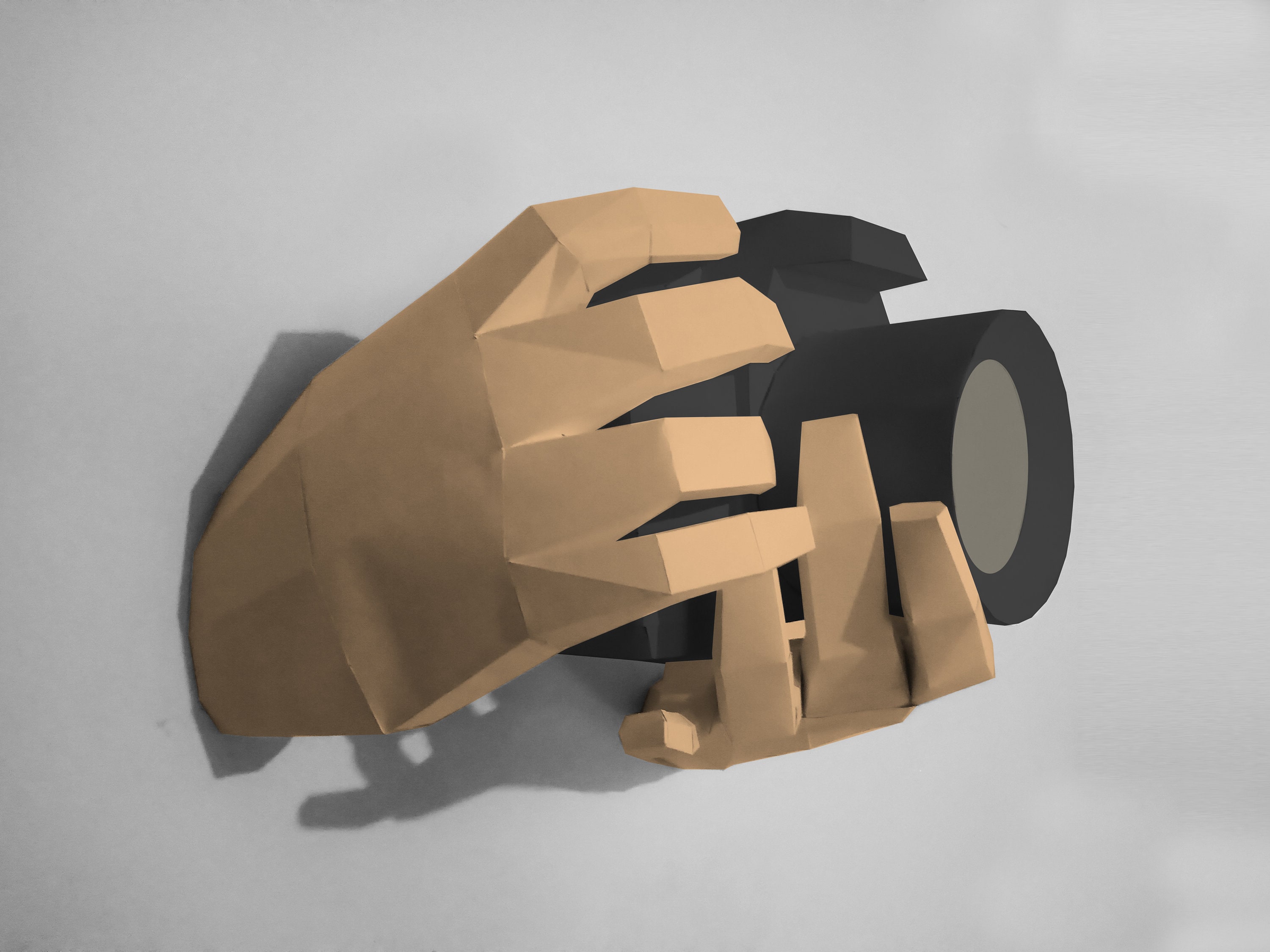 CAMERA Digital Paper, 3D Printed SCULPTURE, Photographer Gift, Camera ...