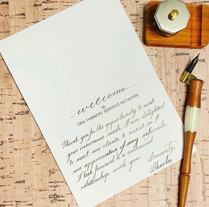 Handwritten Thank You Cards - Etsy
