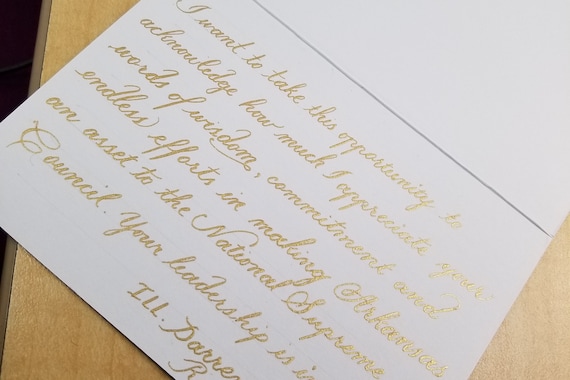 Handwritten Thank You Cards | Etsy