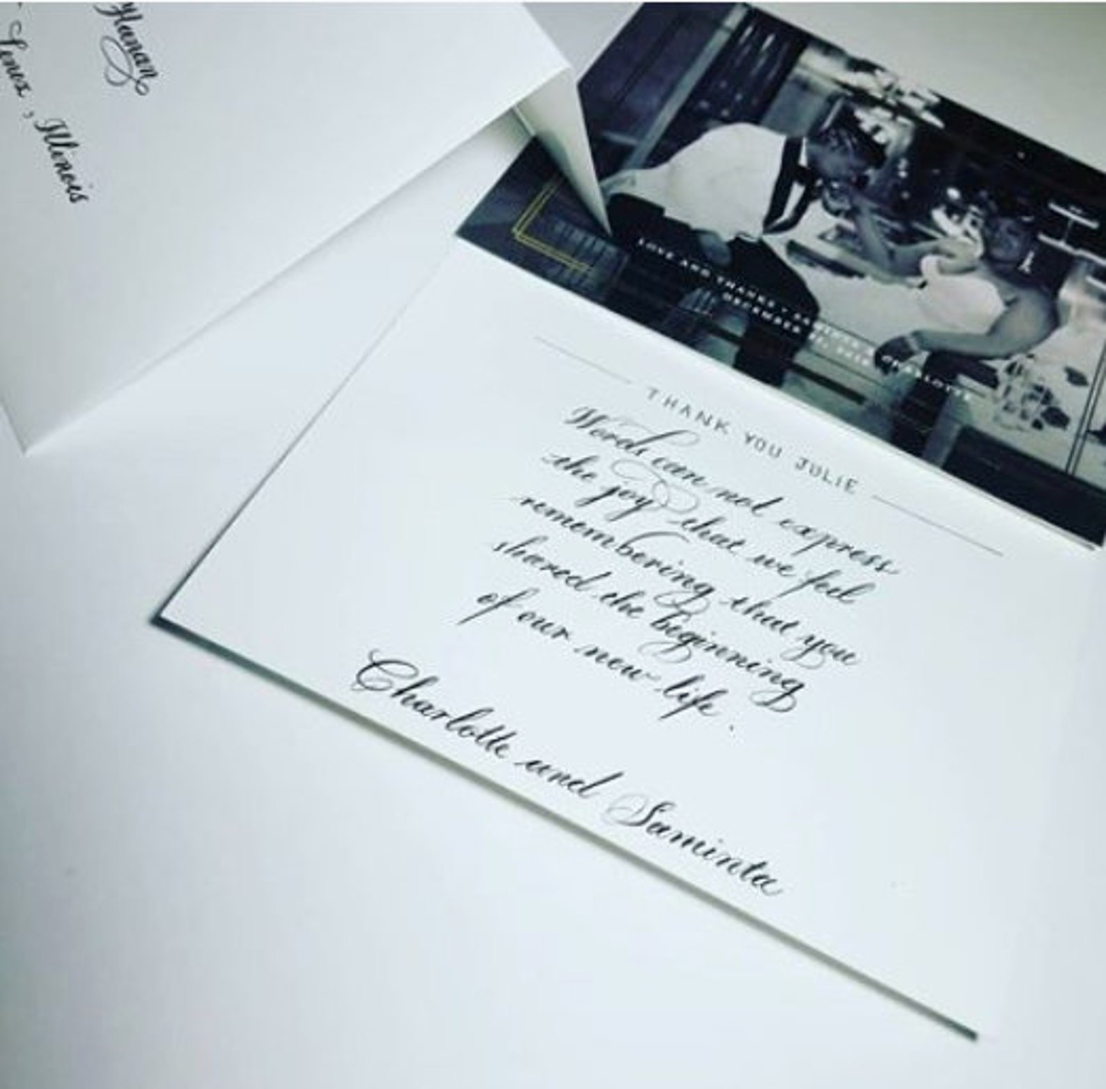 Handwritten Thank You Cards | Etsy