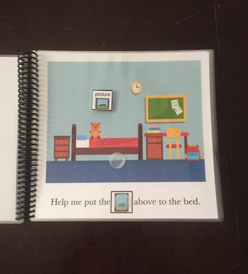 Help Set up the Room Preposition Interactive Adapted Book - Etsy