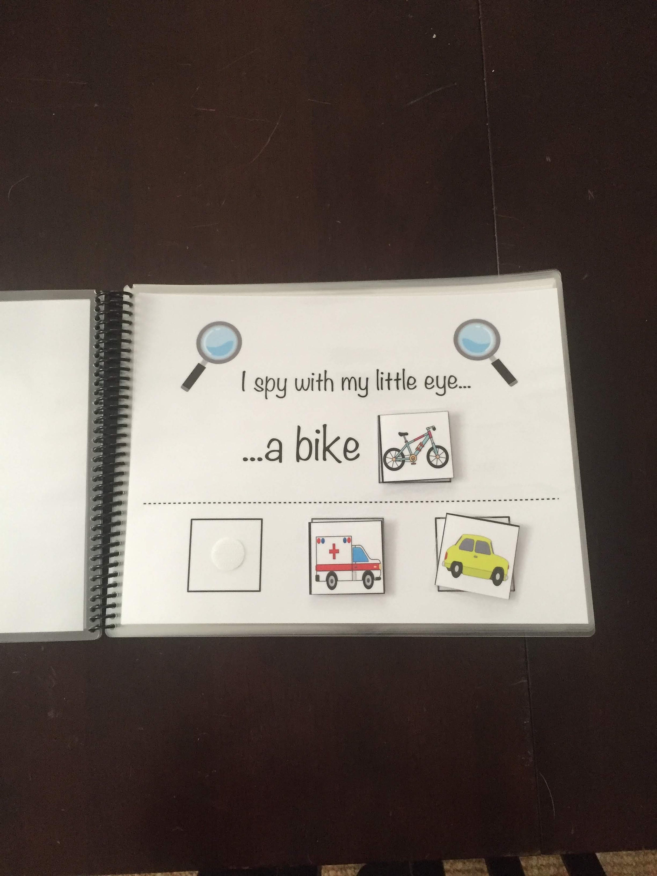 I Spy Vehicles Vehicle Identification Interactive Adapted - Etsy