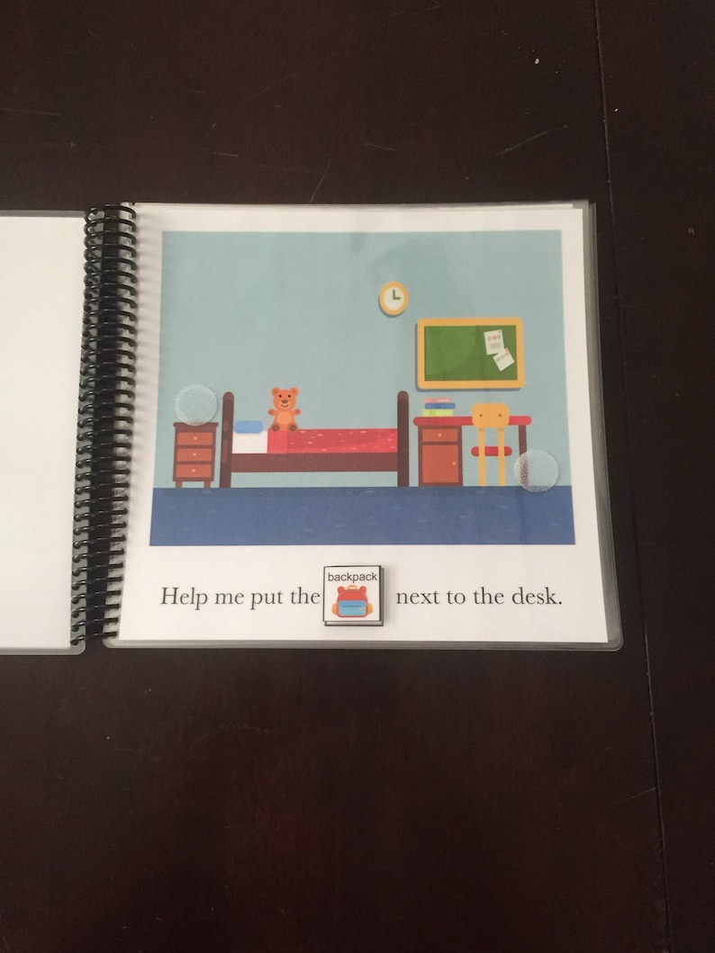 Help Set up the Room Preposition Interactive Adapted Book - Etsy