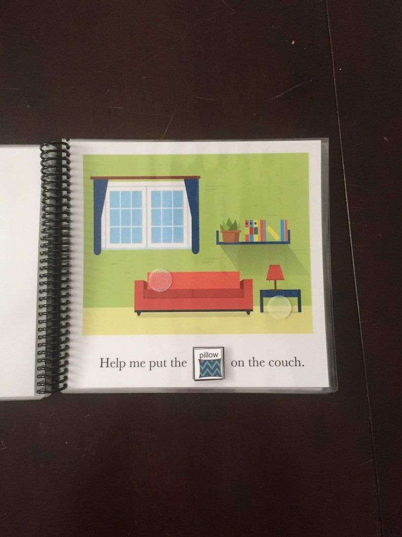 Help Set up the Room Preposition Interactive Adapted Book - Etsy