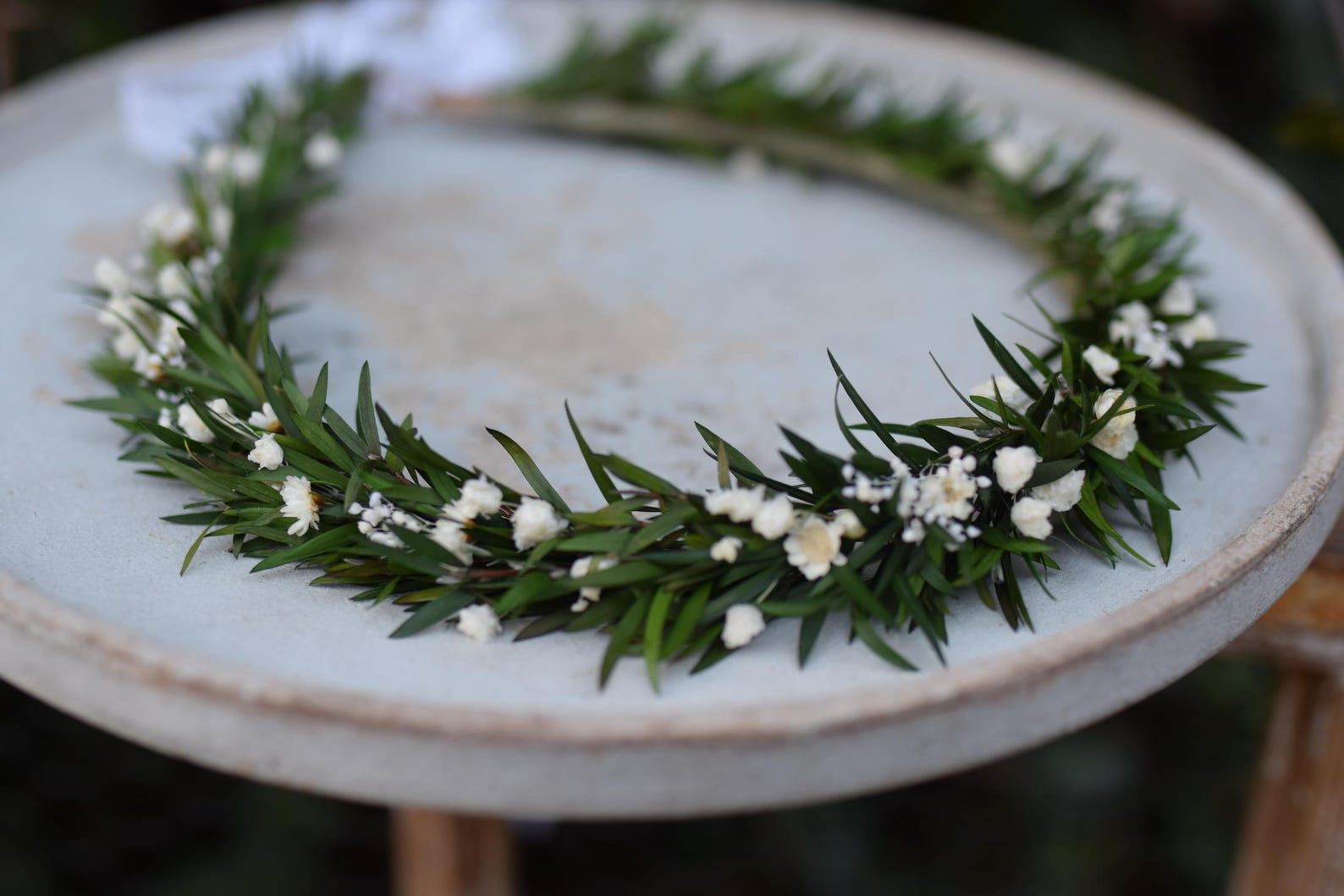 Greenery Flower Hairpins Boho Romantic Flower Hair Pins Delicate Dried ...