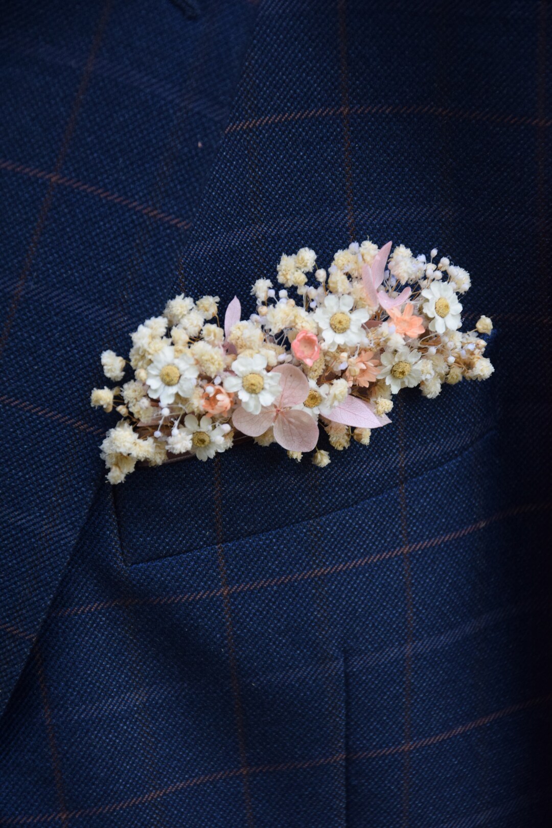Rustic Wedding Buttonhole, Woodland Dried Boutonniere, Vintage or ...