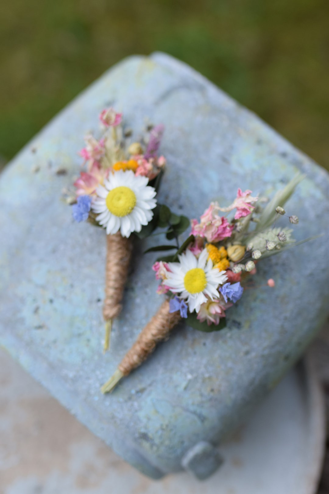 Meadow Buttonhole , Folk Wedding Boutoniere , Colourful Wedding ...