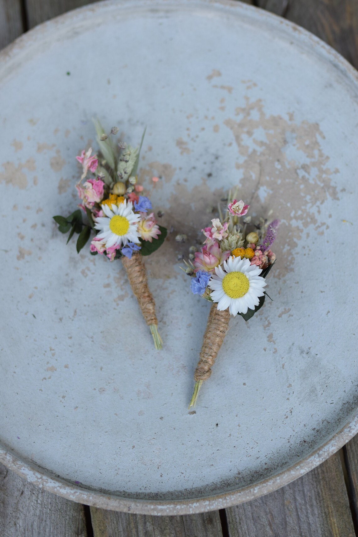 Meadow Buttonhole , Folk Wedding Boutoniere , Colourful Wedding ...
