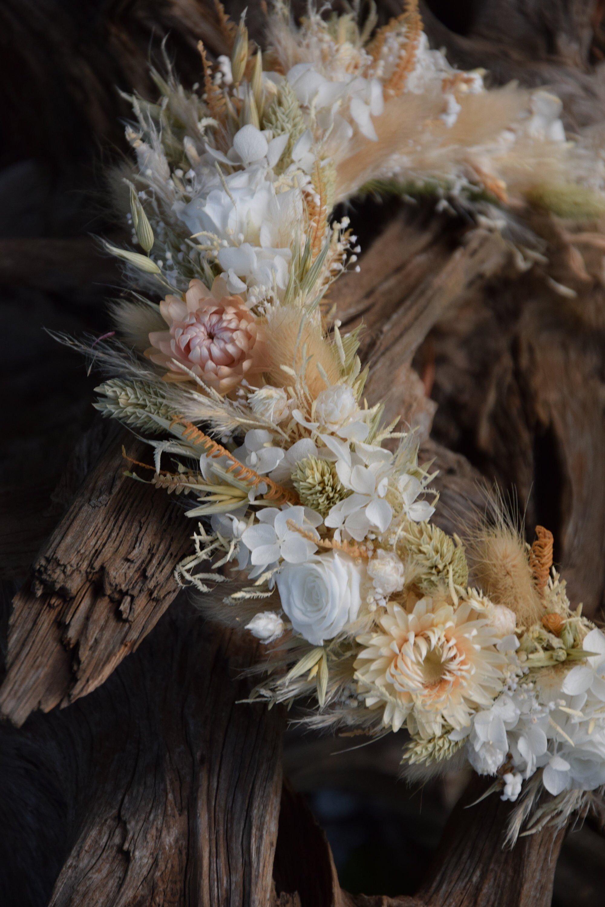Dried Flower Crown Wedding Flower Crown Bridal Flower Crown - Etsy