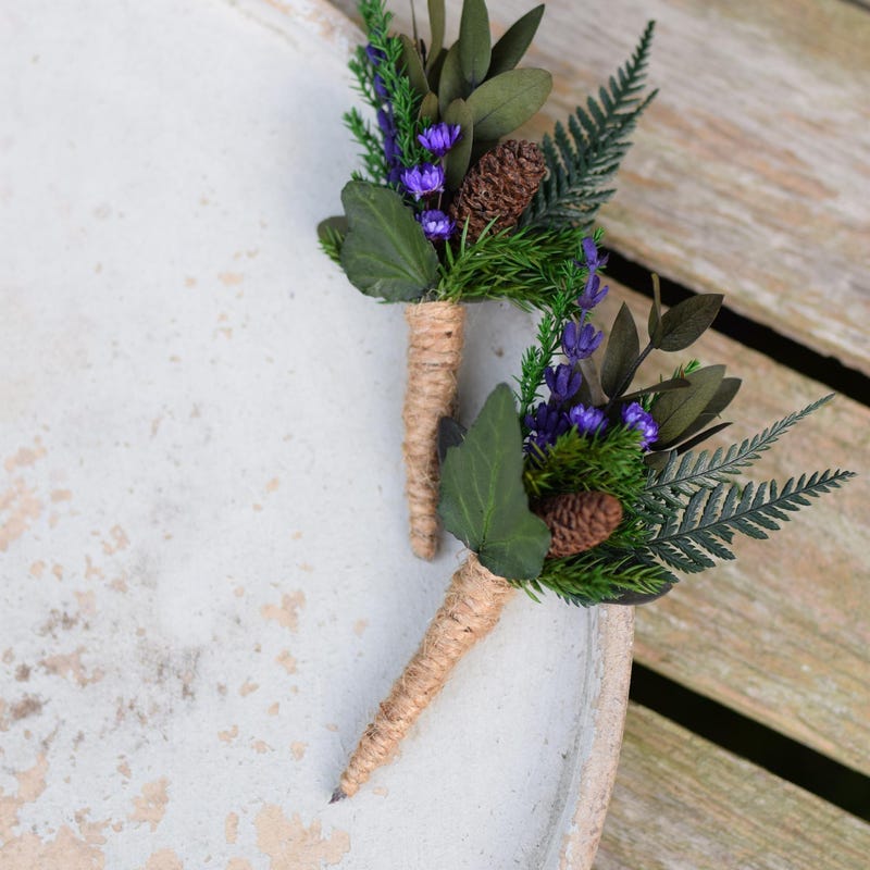 Grooms Buttonhole - Etsy