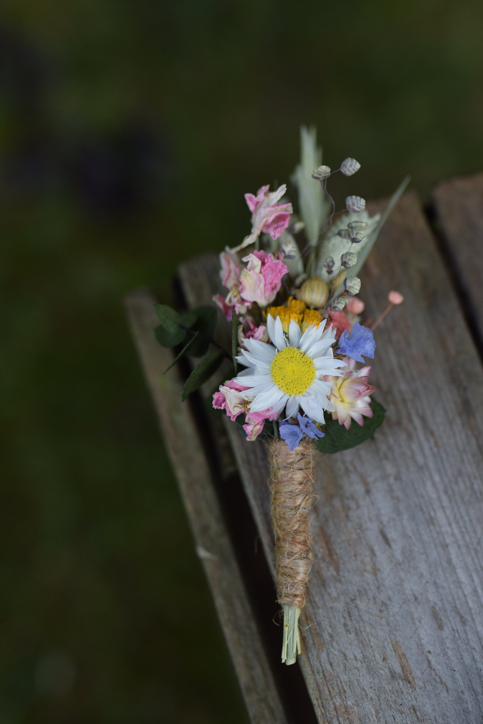 Meadow Buttonhole , Folk Wedding Boutoniere , Colourful Wedding ...