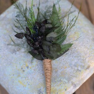 Rustic Wedding Buttonhole, Woodland Boutonniere, Forest Wedding ...