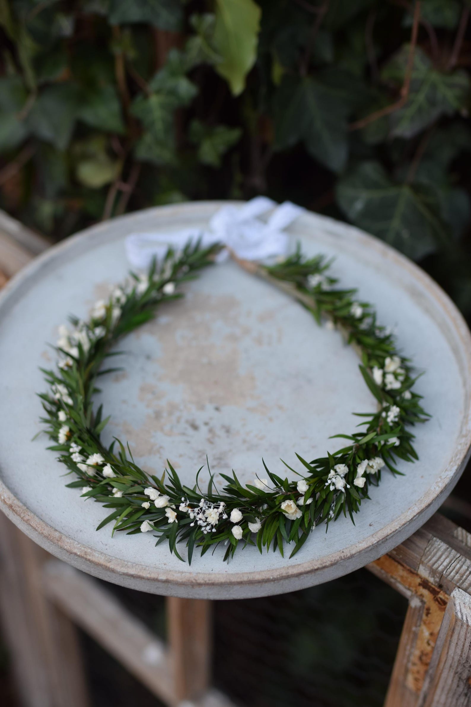 Greenery Flower Hairpins Boho Romantic Flower Hair Pins Delicate Dried ...