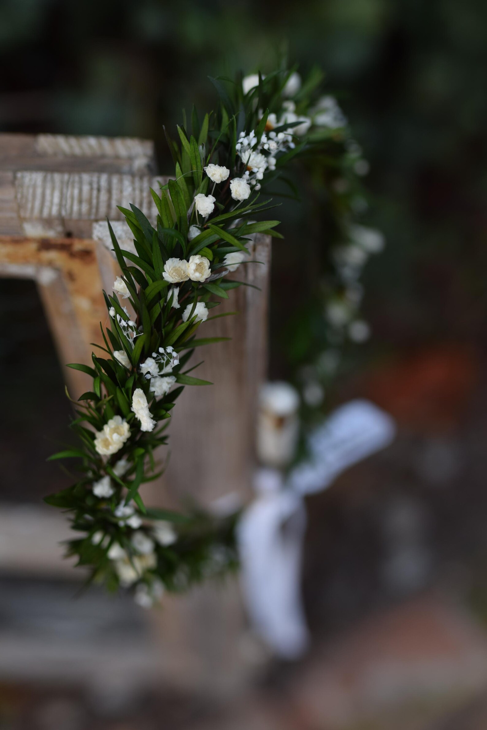 Greenery Flower Hairpins Boho Romantic Flower Hair Pins Delicate Dried ...