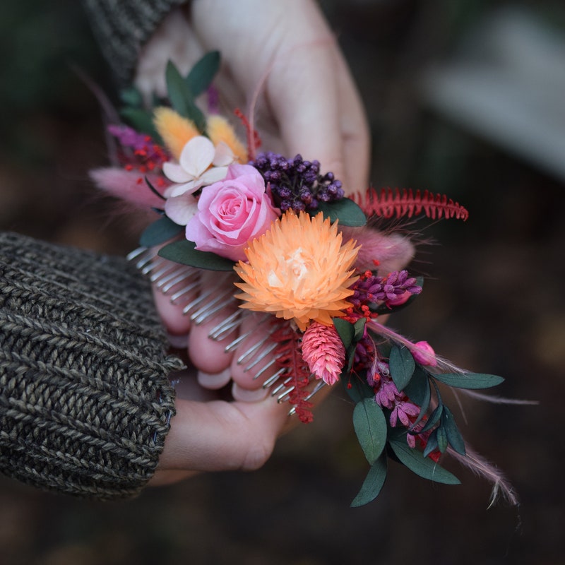Colorful Hair Comb - Etsy