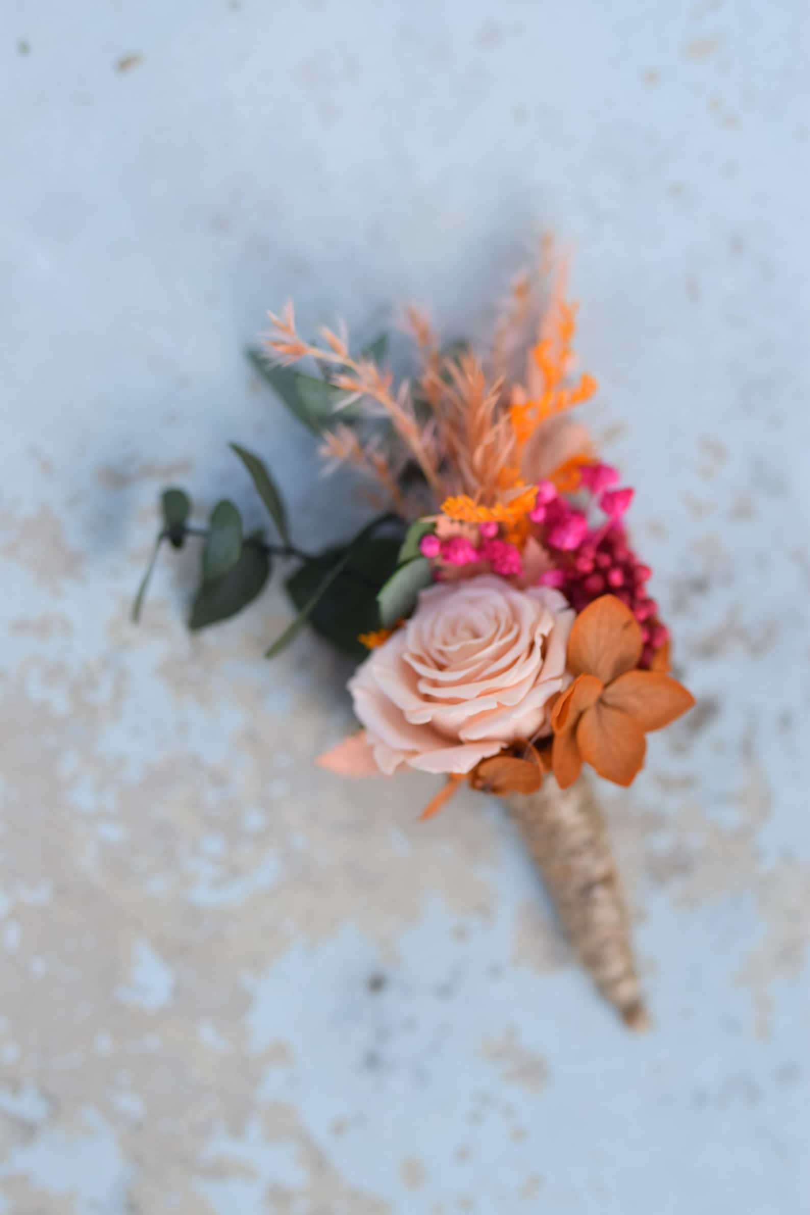 Meadow Buttonhole , Folk Wedding Boutoniere , Colourful Wedding ...