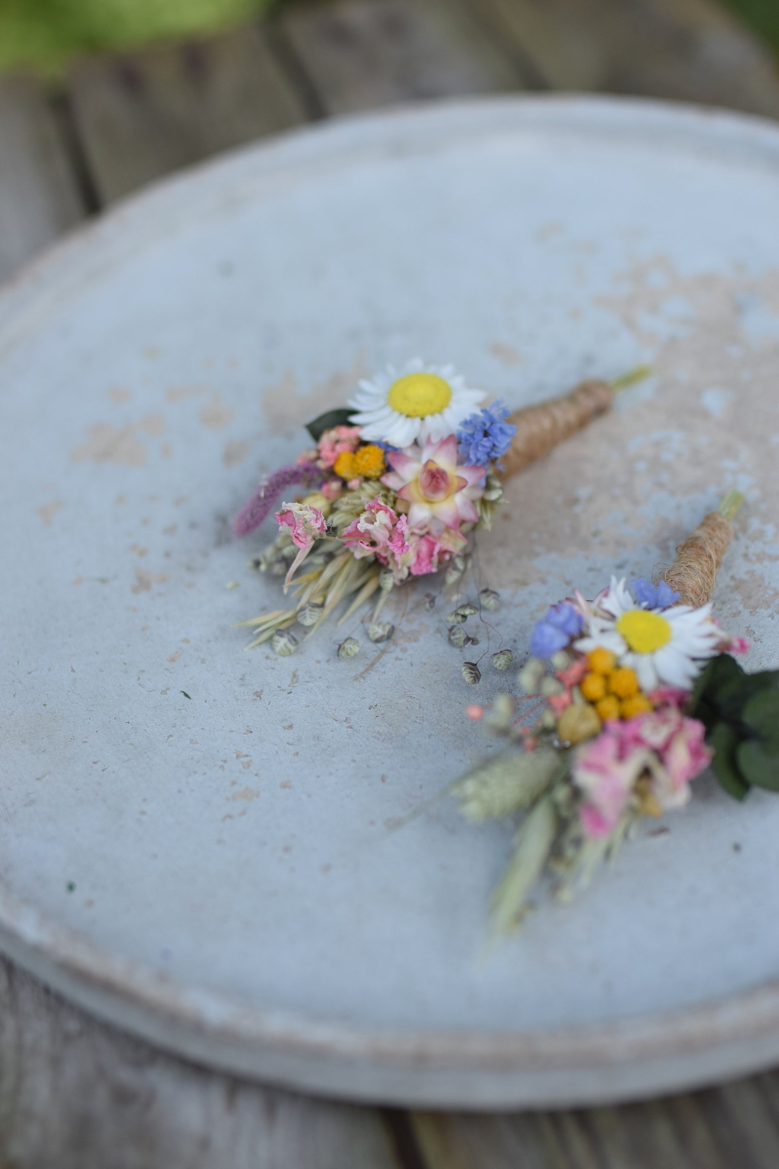 Meadow Buttonhole , Folk Wedding Boutoniere , Colourful Wedding ...