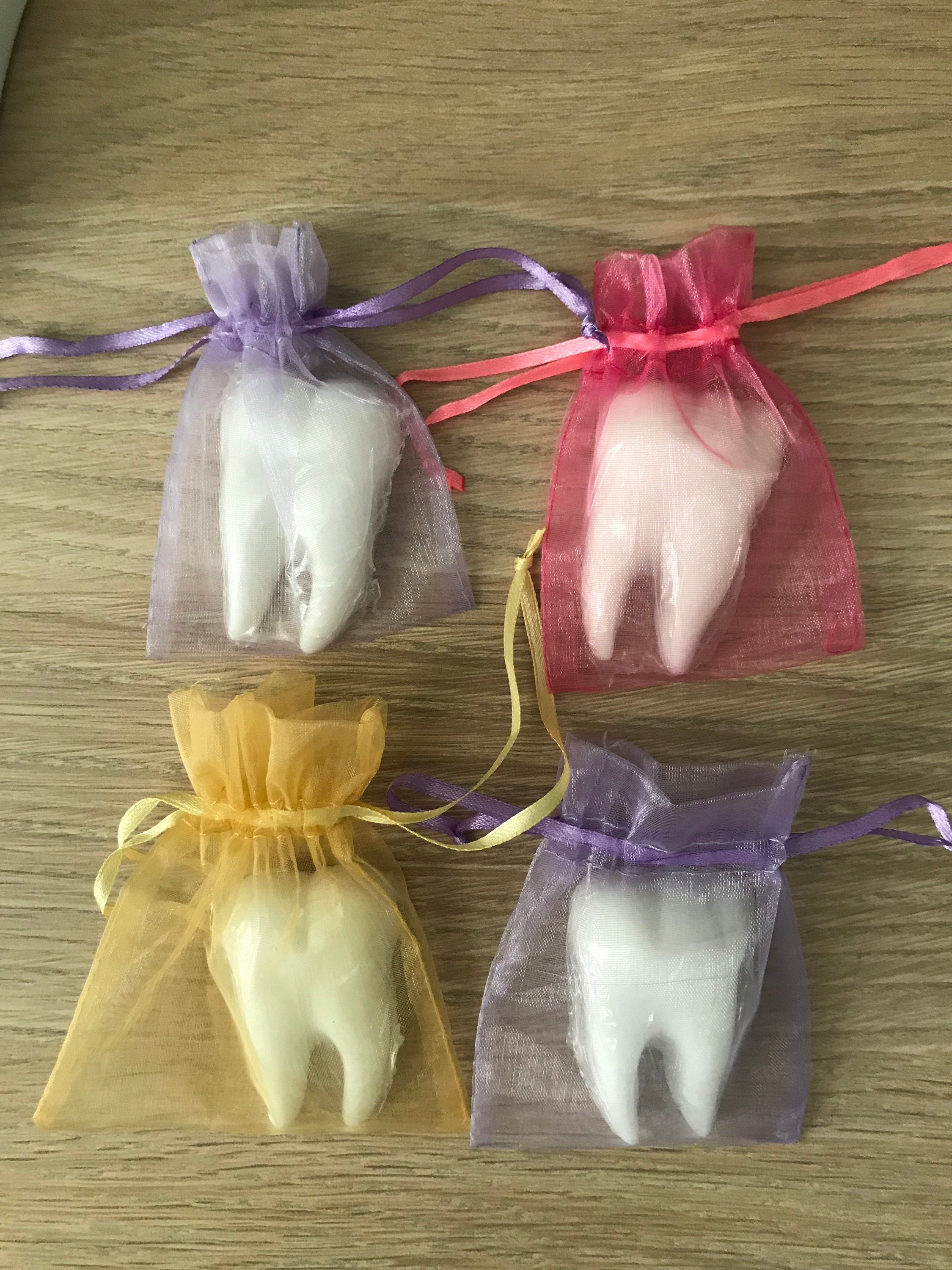 4 Tooth Molar Soap Favors First Tooth Party Dental Office - Etsy